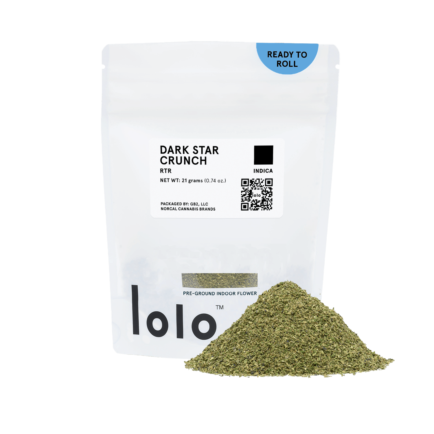 Dark Star Crunch | Indoor Ready To Roll | 21g - lolo