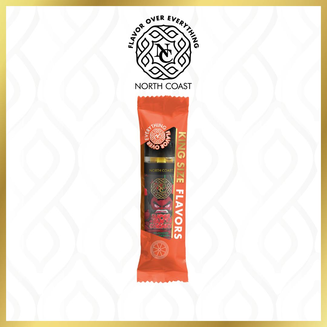 North Coast Super Buff Cherry King Size Disposable Vape .5g - North Coast
