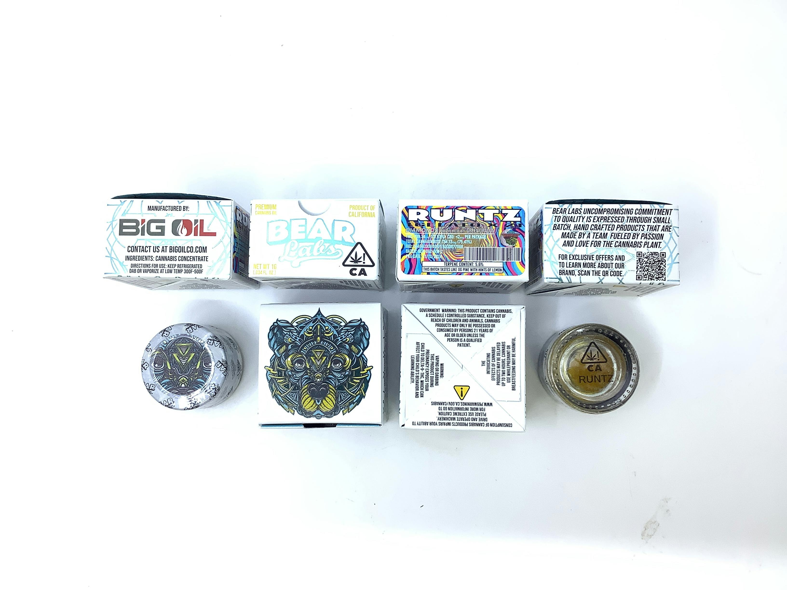 Runtz Diamonds - 1g - Bear Labs