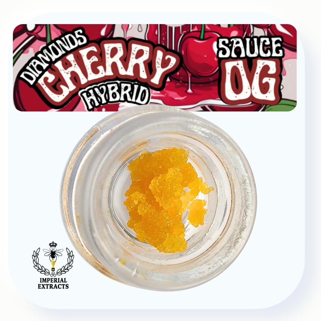 Cherry OG 1.0 g (Hybrid) Diamonds/Sauce (THC-a) - Imperial Extracts