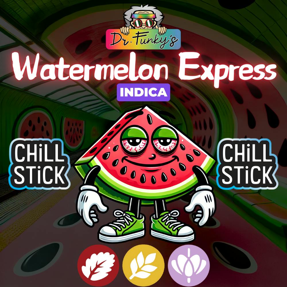 Dr. Funky's Chill Stick Watermelon Express 0.6g (Indica) - American ...