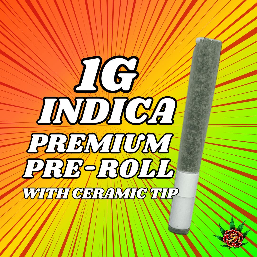Eden Rose's Premium Pre-roll 1g - Gelato Cake (Indica) - Eden Rose Processing