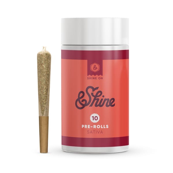&Shine | Golden Goat | Pre-Roll 10-Pack | 5g - &SHINE