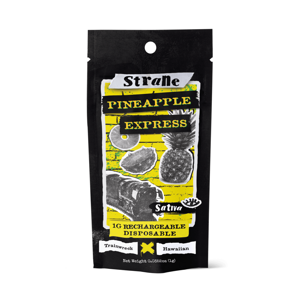 Pineapple Express | All-In-One Live Terpene Distillate Disposable 1g ...