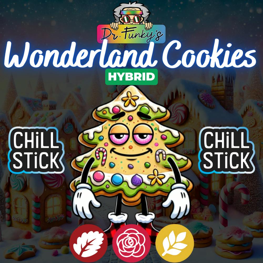 Dr. Funky's Chill Stick Wonderland Cookies 0.6g (Hybrid) - American ...