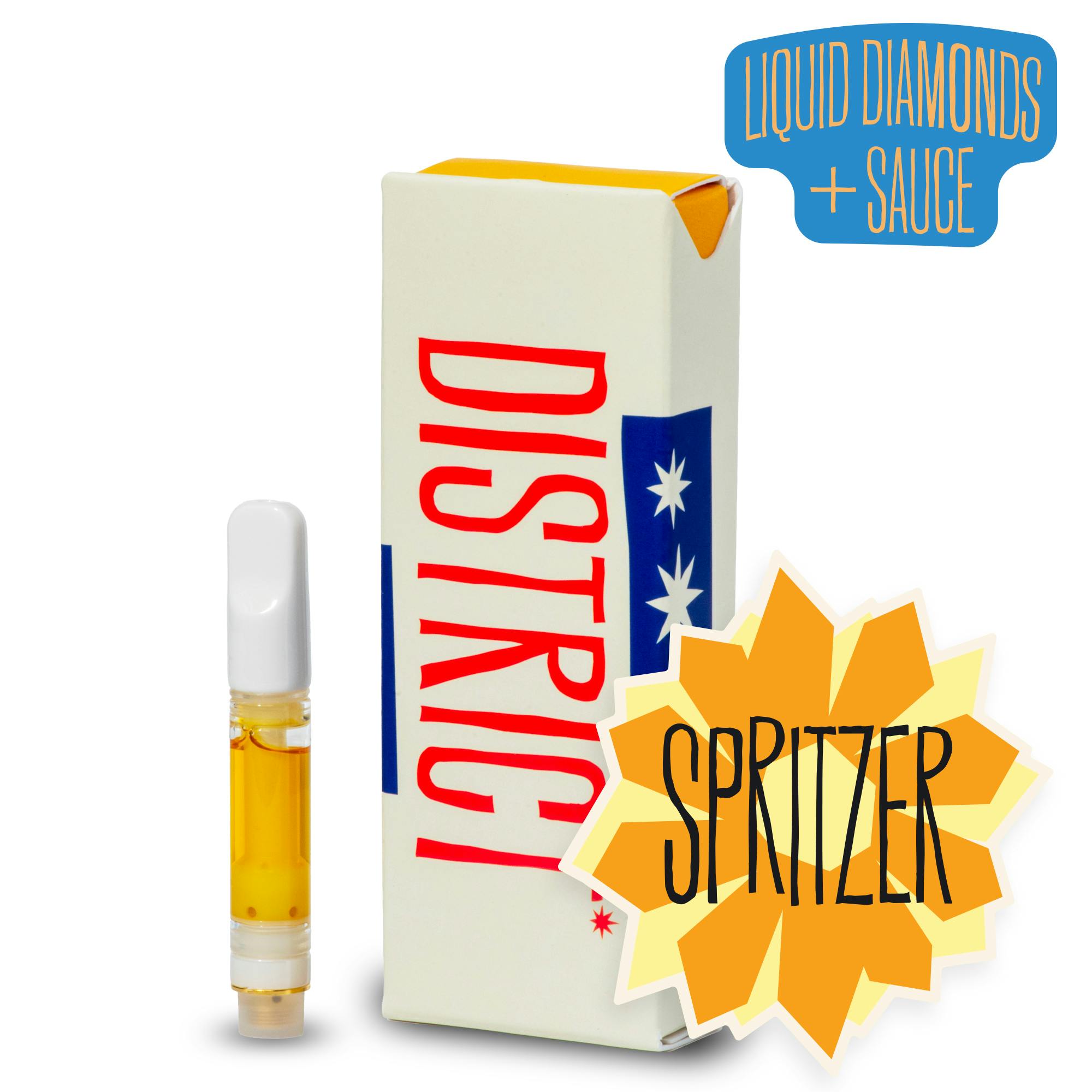 Spritzer Liquid Diamonds and Sauce Cartridge - CULTA Columbia | Weedmaps