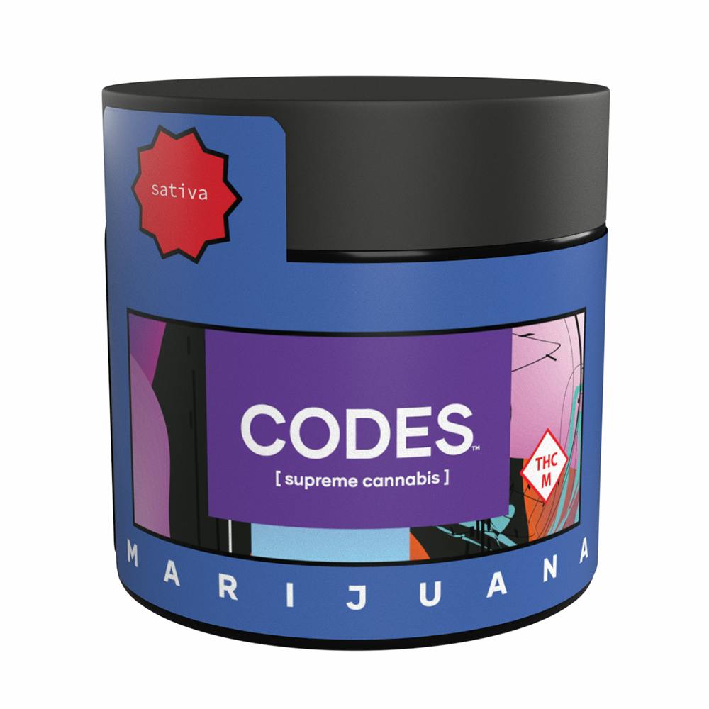 Codes: Flower | Durban Poison | 3.5g - Codes