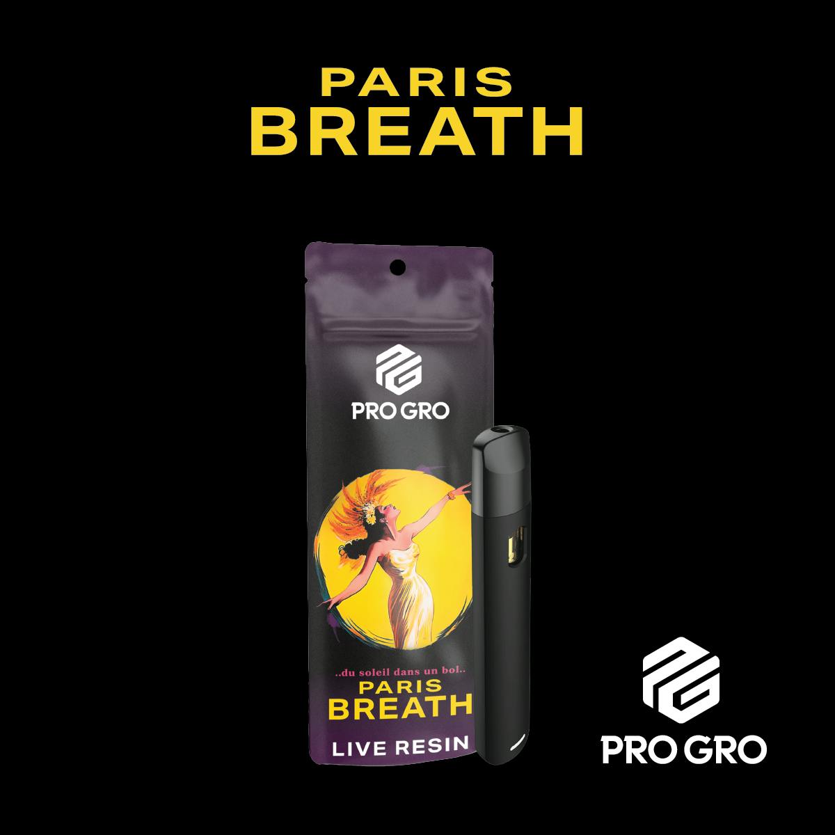 Paris Breath Live Resin Disposable | 1g - Pro Gro