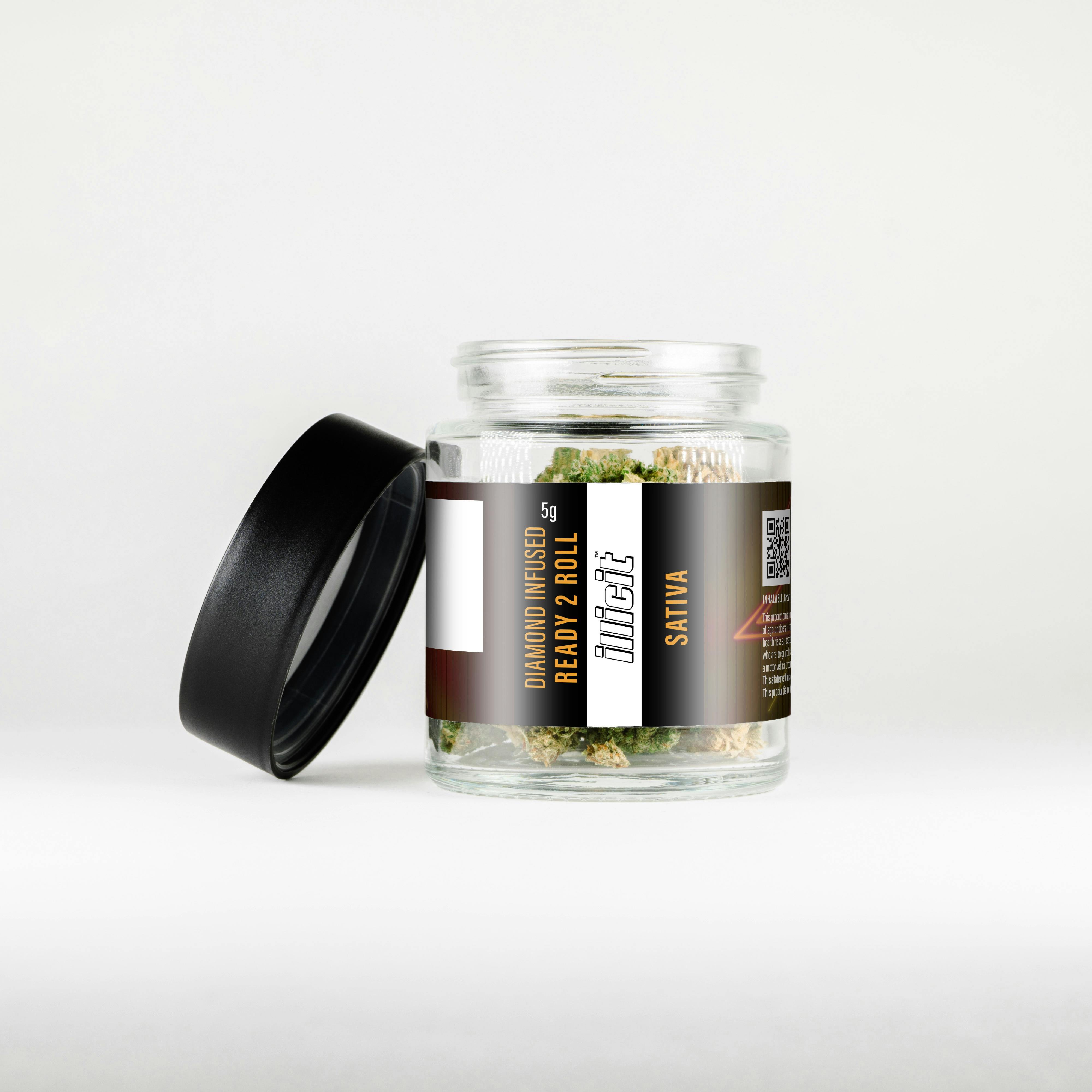 Sativa Diamond Infused Ready2Roll 5g Flower - ILLICIT
