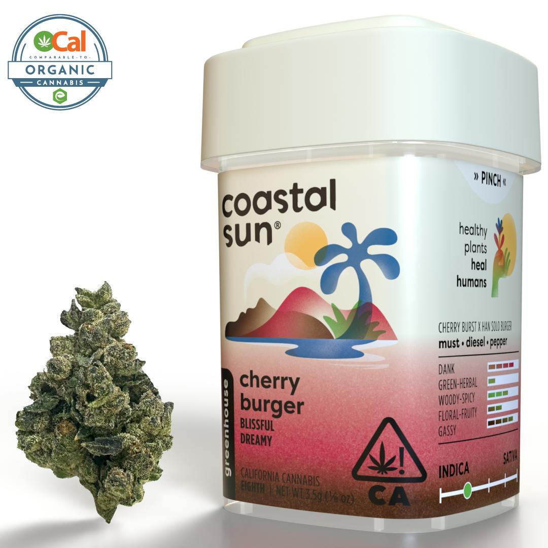 Cherry Burger Greenhouse Flower 3.5g - Coastal Sun