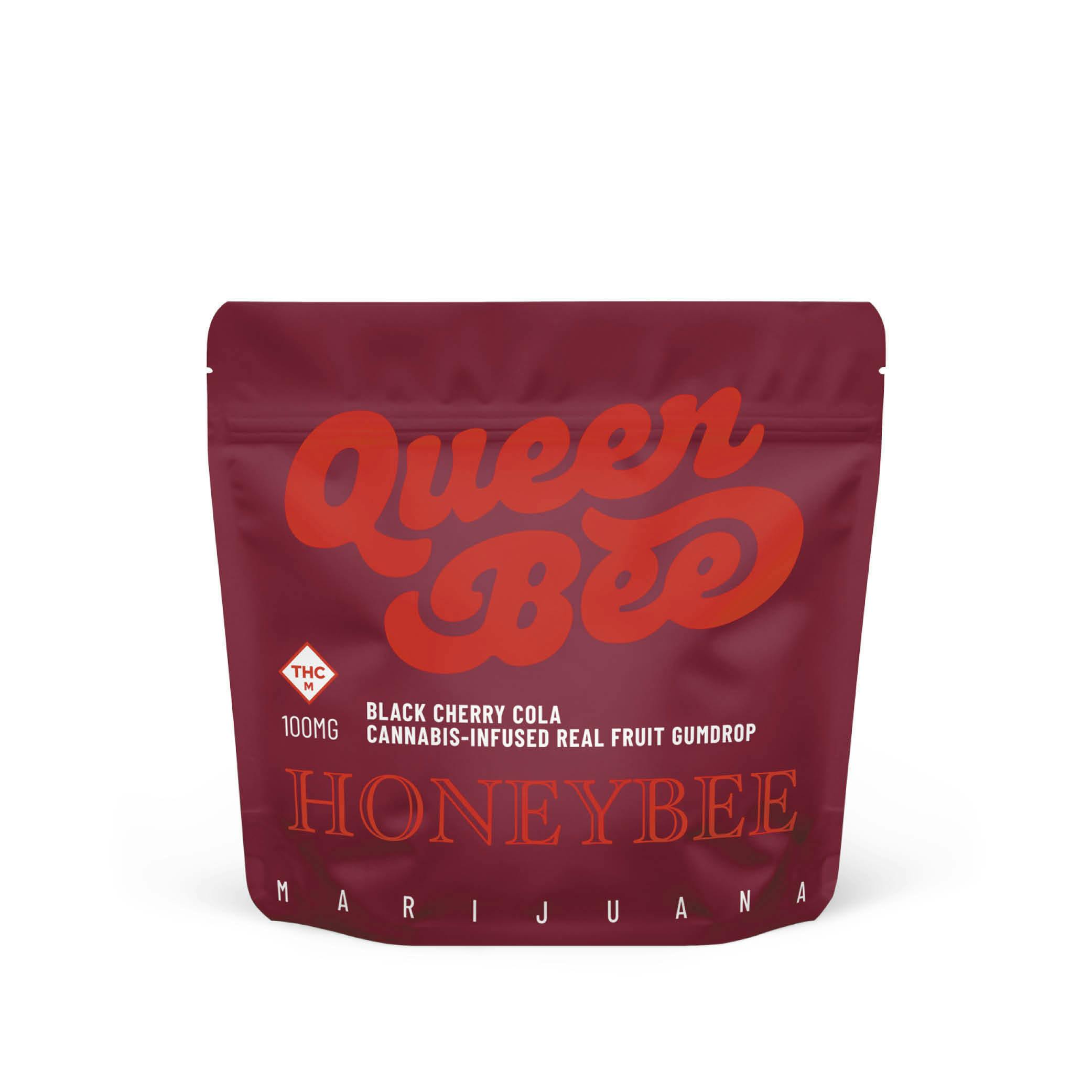 Queen Bee Black Cherry Cola Gumdrop - Honeybee