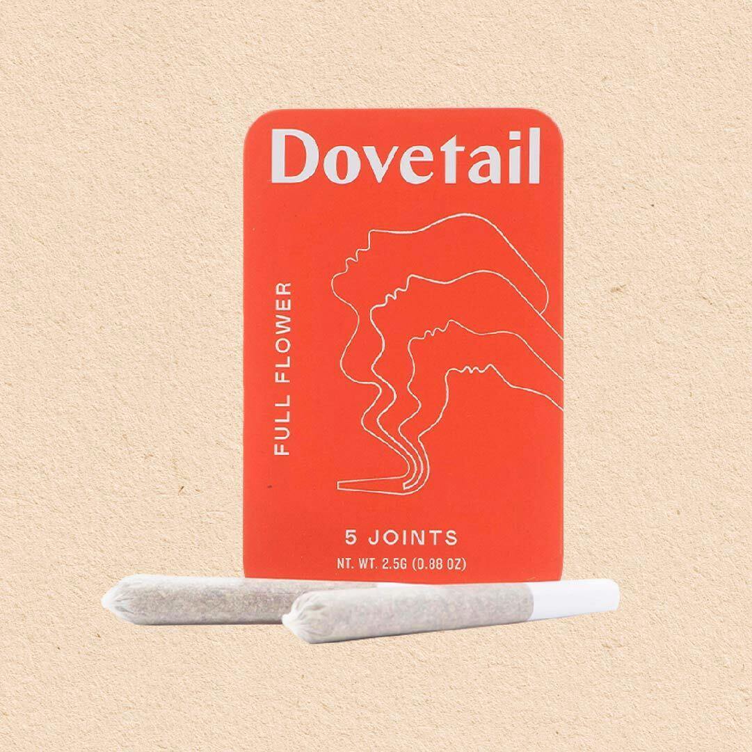 Dovetail Preroll | 5-pack 0.5g | 2.5g | H | GG4 - Dovetail