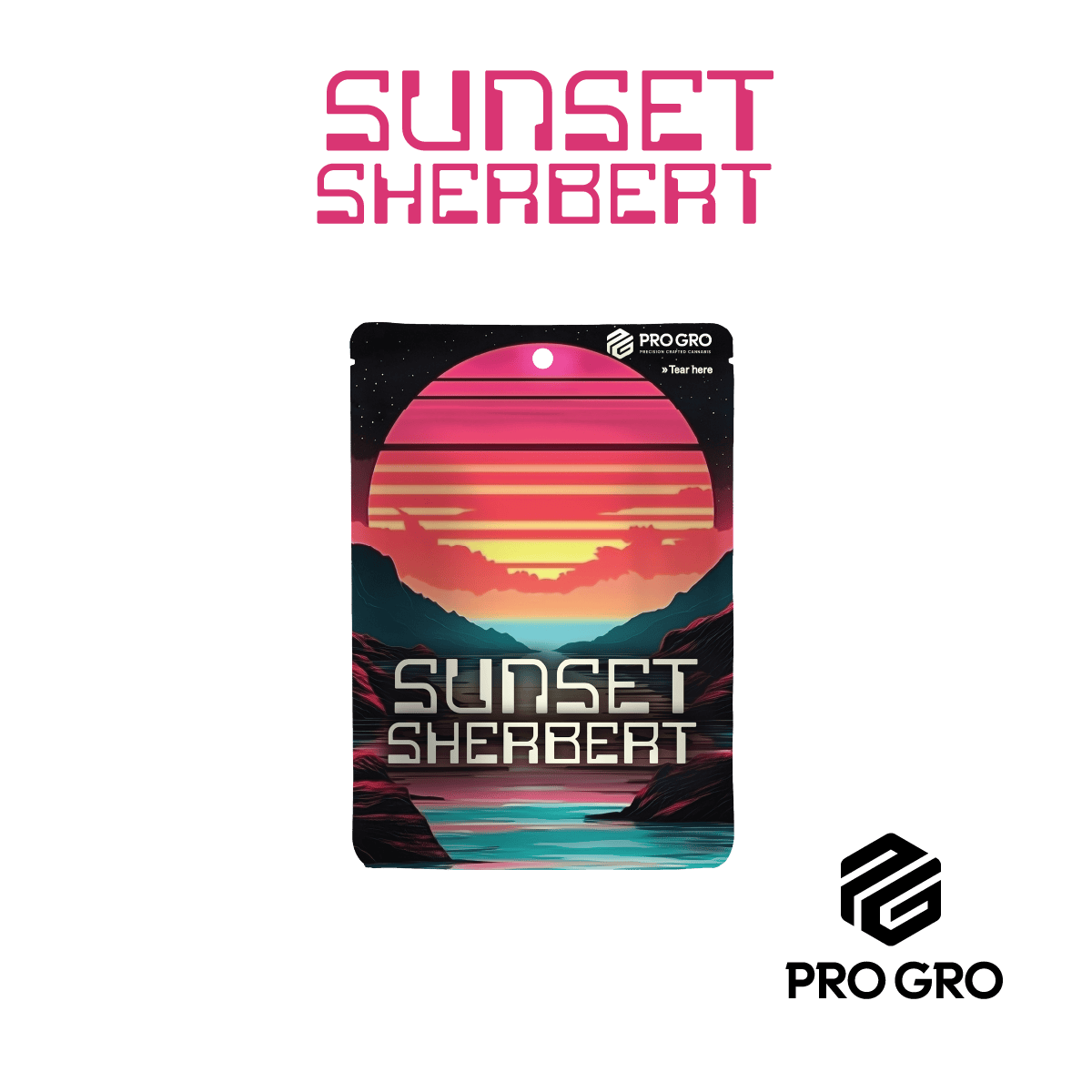 Sunset Sherbert Pre Pack | 3.5g - Pro Gro