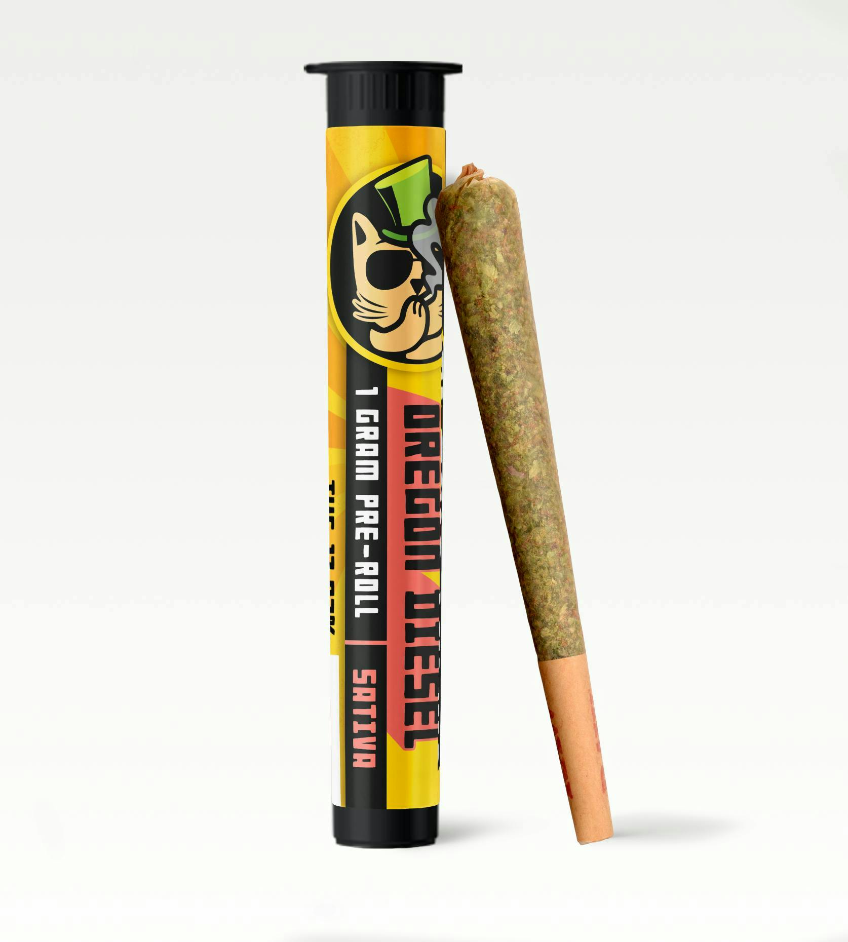 El Gato 1g Preroll - Oregon Diesel - Kush Gardens