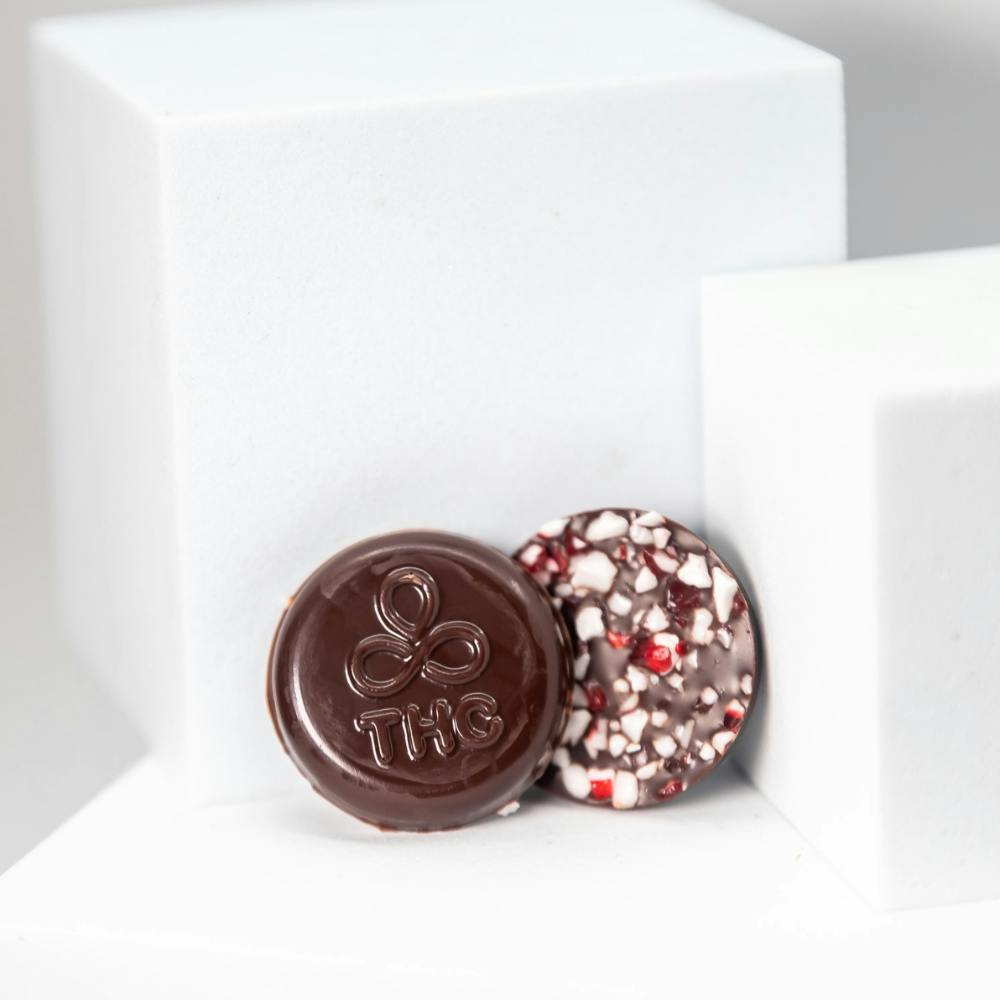 10MG Dark Chocolate Peppermint Discos - Evermore Cannabis Company