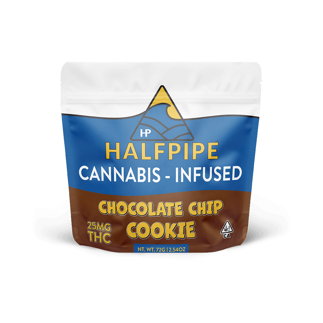 Chocolate Chip Cookie - 25mg - Halfpipe Cannabis