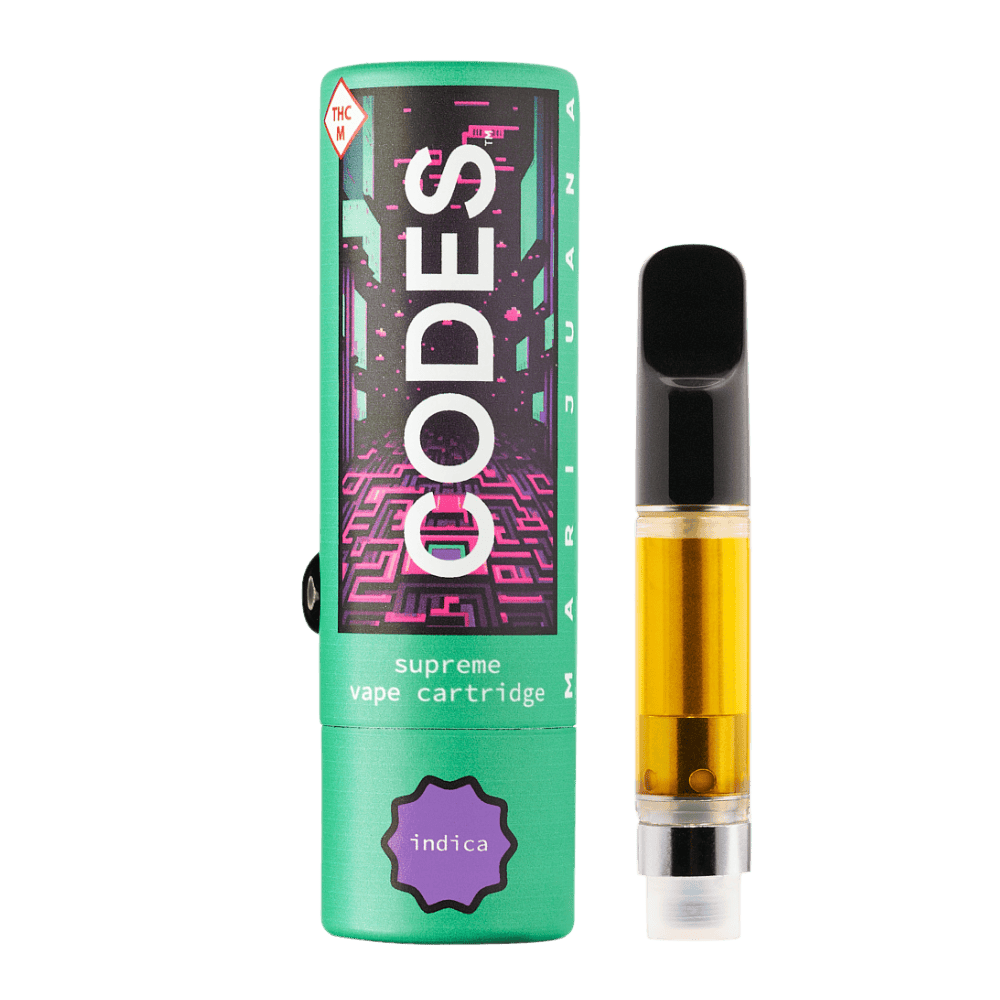 Codes: Full Spectrum Vape | Blue Pearl Loc | Cartridge | 1g - Codes