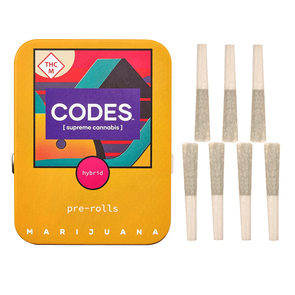Codes: Pre-Roll Pack | Lemon Cookie OG | 0.5g ea | 7pk - Codes