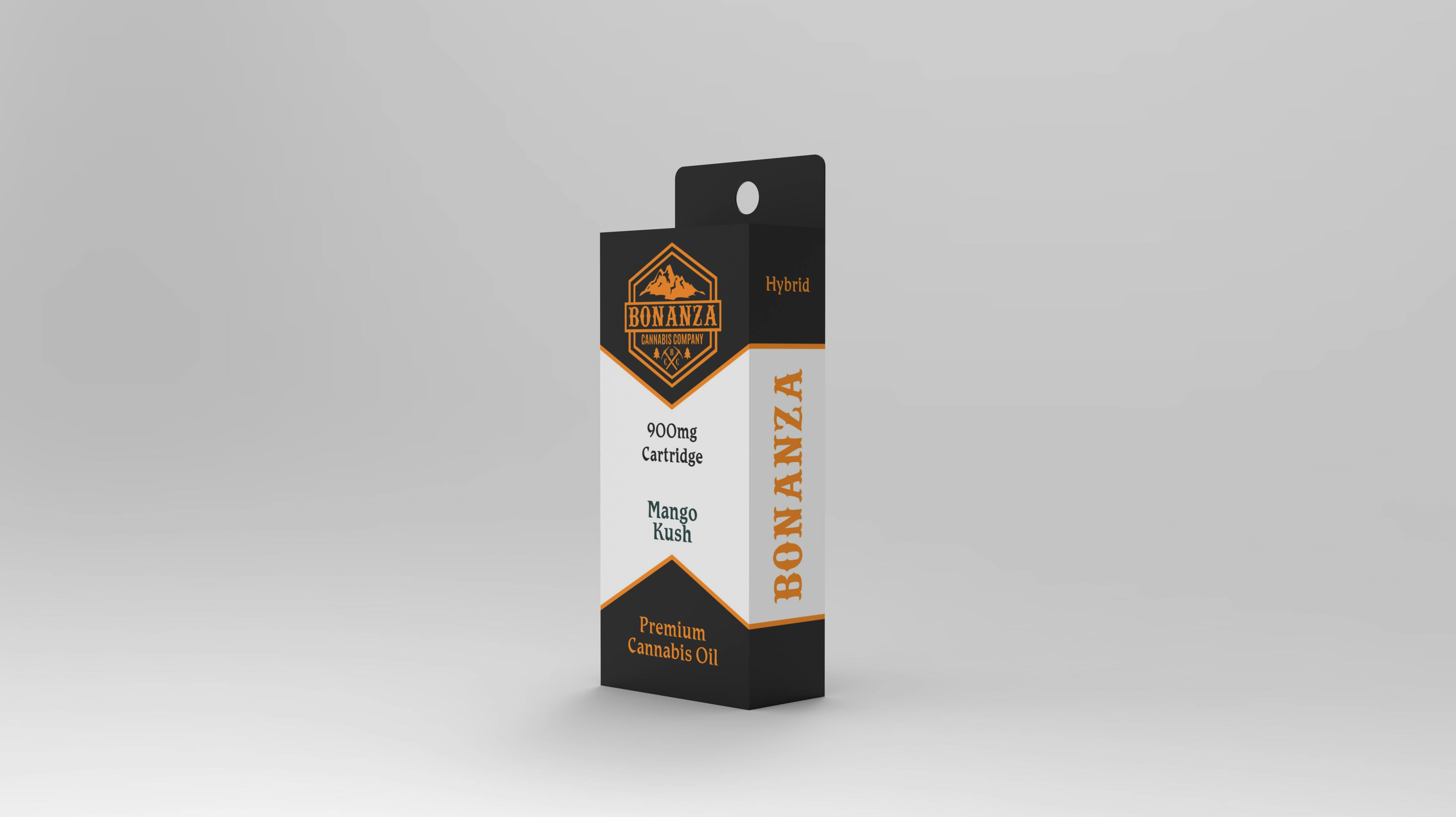 900 MG Cartridge Mango Kush - Bonanza Cannabis Company