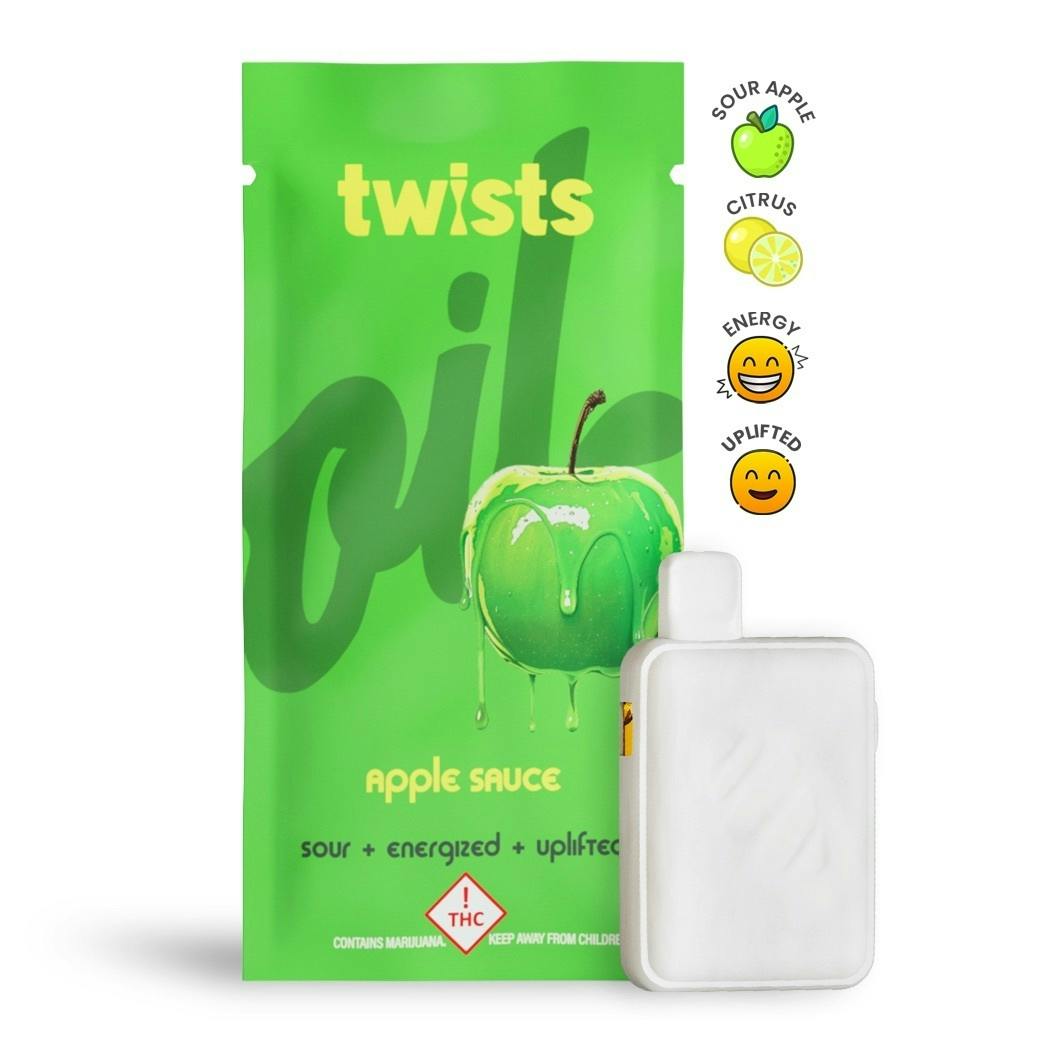 Apple Sauce Flavor - "Twists" AIO 'Tugboat' (2g) - by Oil® - Craft ...