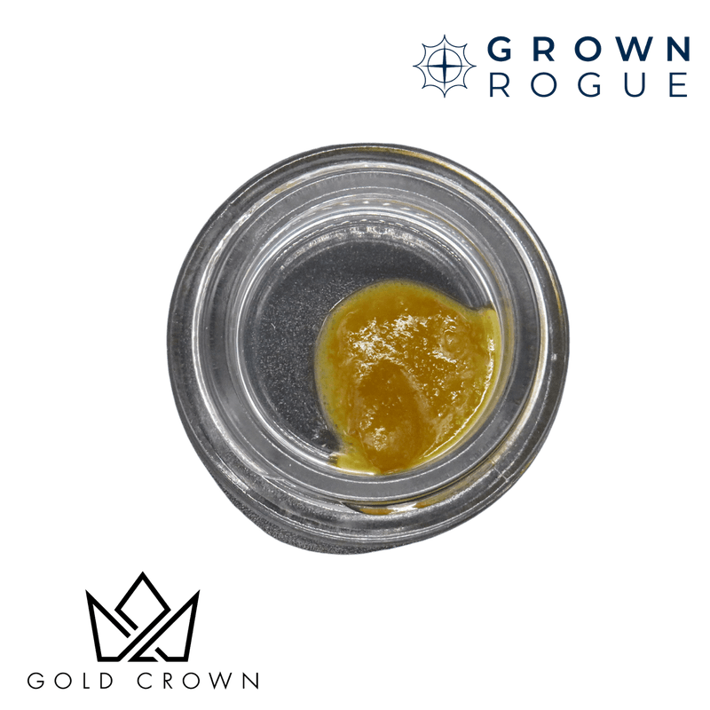 Budder (1g)- Grown Rogue x Gold Crown - Sour Blue Runtz - Gold Crown