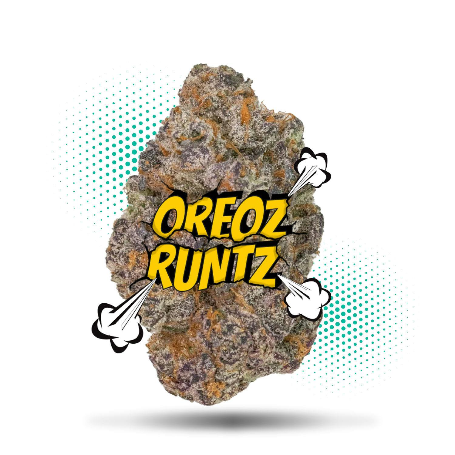 Oreoz Runtz (3.5g - 1/8oz) - PREMIUM FLOWER - Hybrid - Frostiez