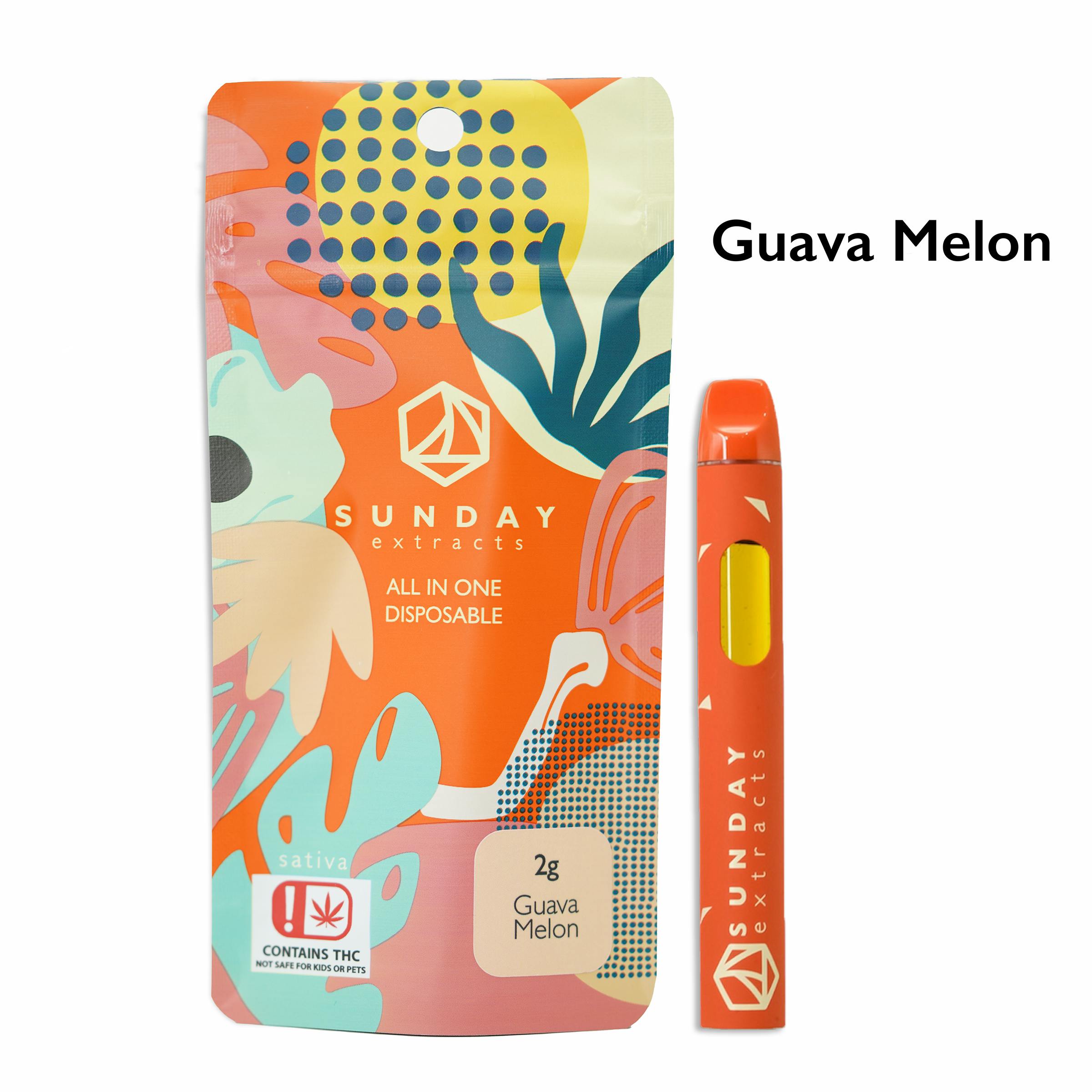2g All in One Guava Melon - Sunday Extracts
