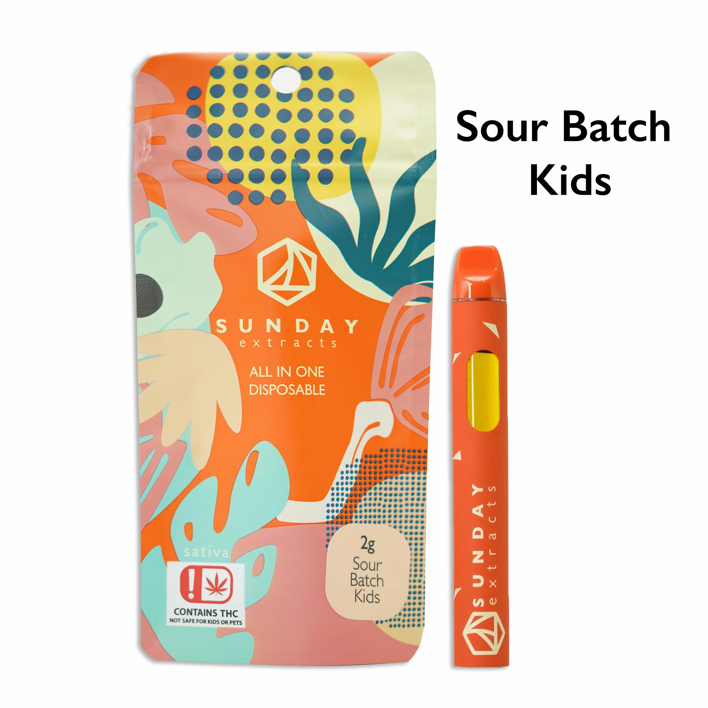 2g All in One Sour Batch Kids - Sunday Extracts