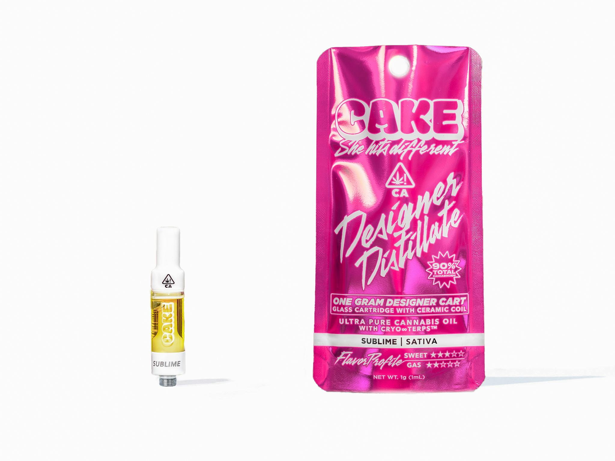 Sublime - 1g - Sativa- Cartridge - CAKE she hits different