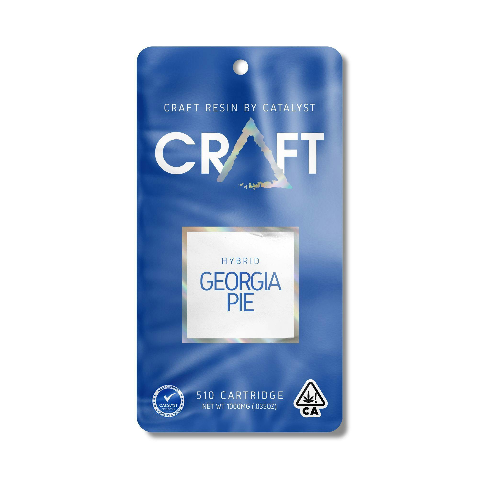 Craft Georgia Pie Live Resin Cartridge 1000mg - Catalyst