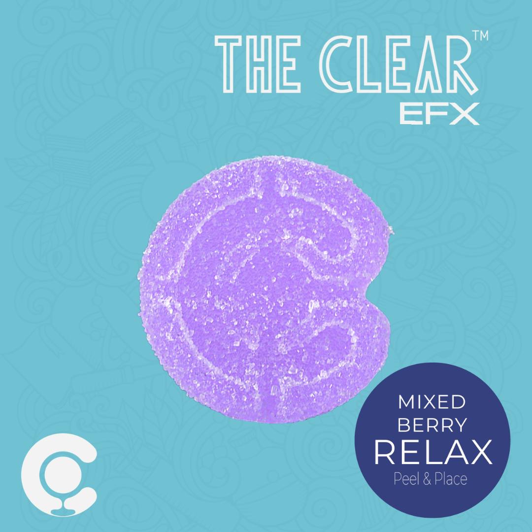 The CLEAR EFX Gummies 10 Pack | Relax | Mixed Berry - CLEAR Brands
