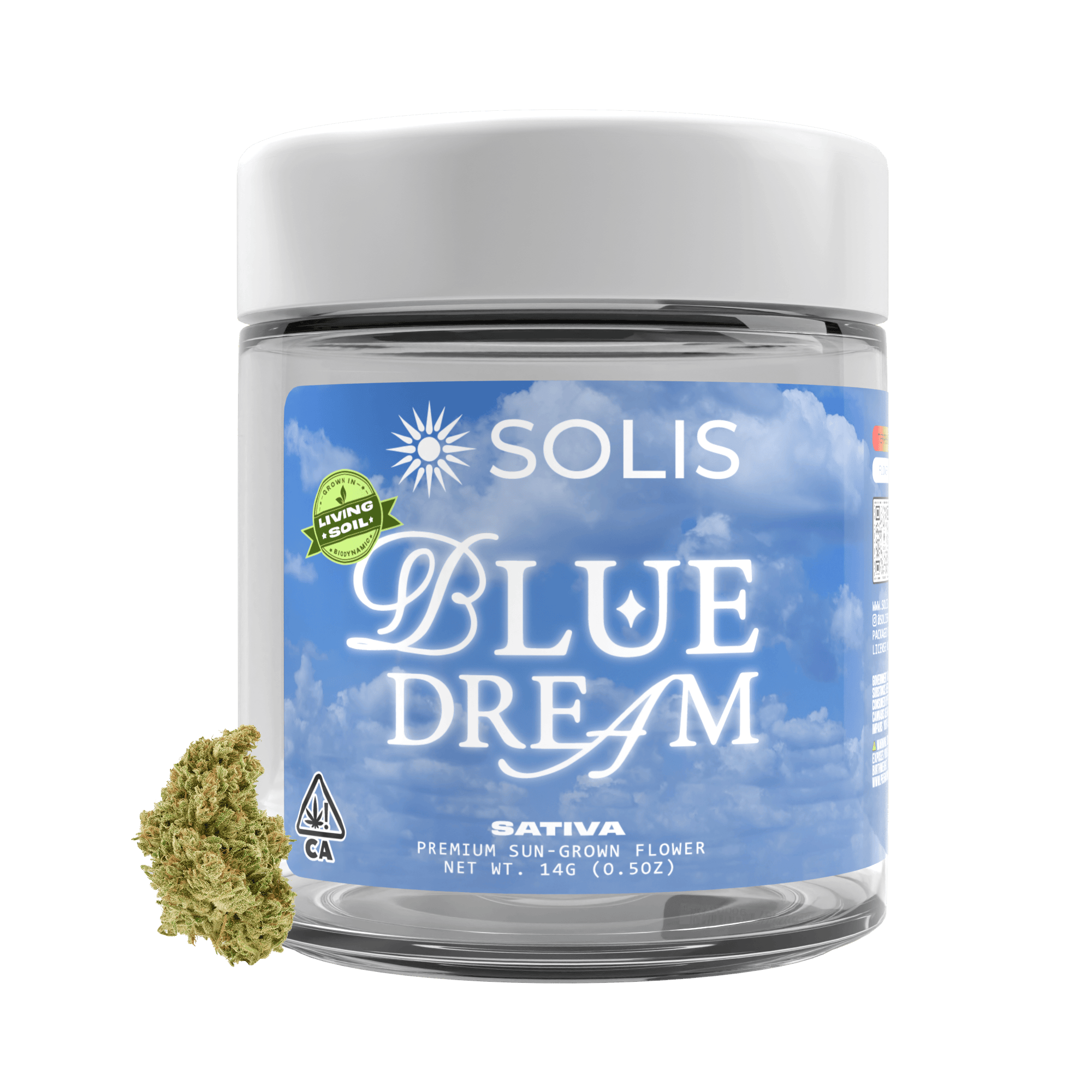 Blue Dream | Jarred Flower (14g) | Sativa - Solis