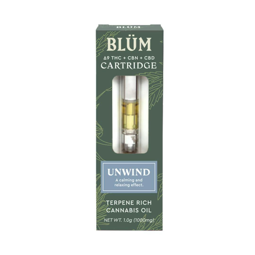 UNWIND Vape Cartridge .5G - Blum