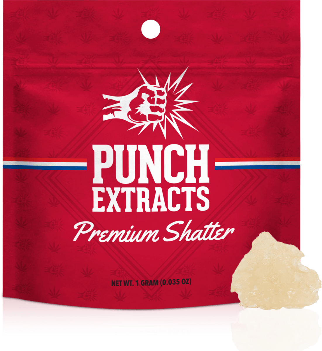 Rainbow Runtz BHO Shatter (1g) - Punch Edibles & Extracts