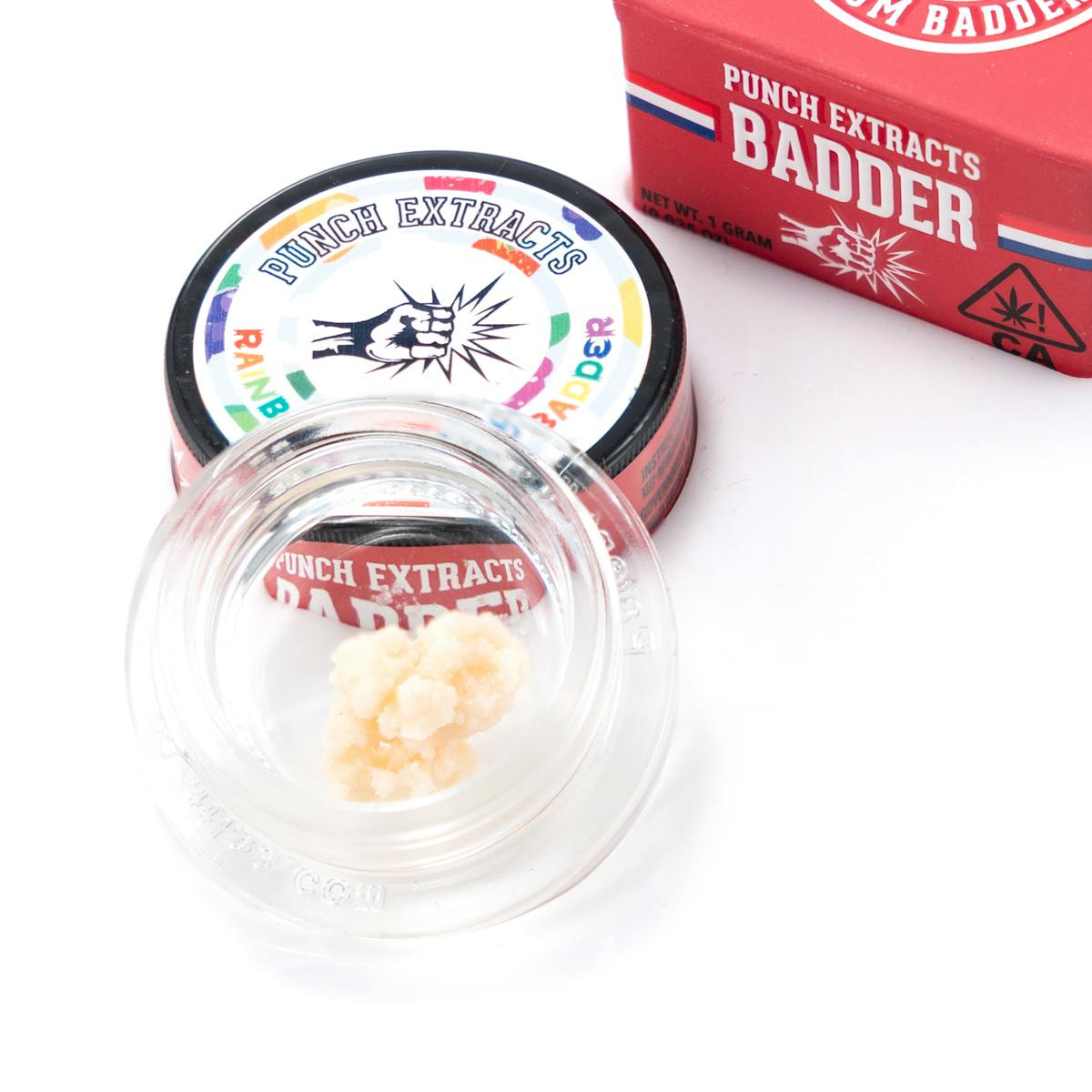 Rainbow Runtz BHO Badder (1g) - Punch Edibles & Extracts