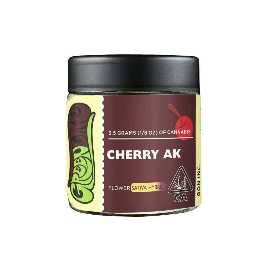 Cherry AK - 1/8 oz - Indoor - Sativa Hybrid - 3.5g - Greenline