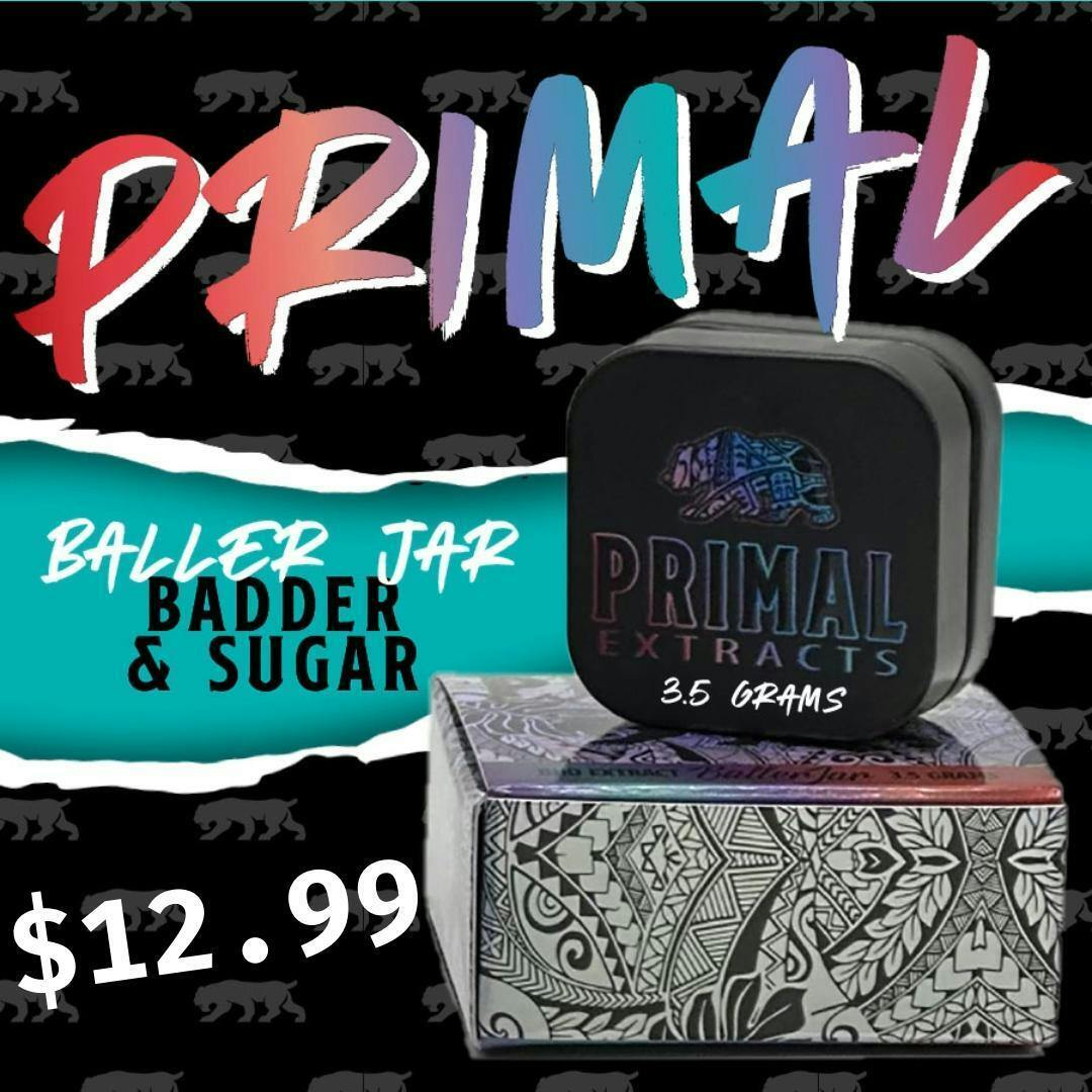 Hibiscus Live Sugar 3.5g BALLER JAR - Primal Cannabis