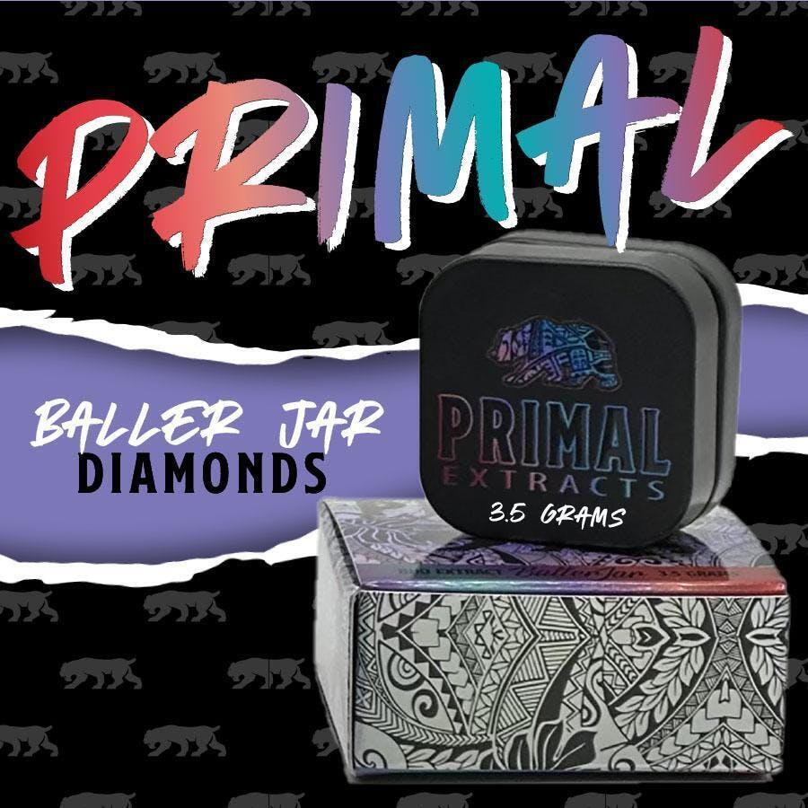 Family Jewels Live Diamonds 3.5g BALLER JAR - Primal Cannabis Family Jewels Live Diamonds 3.5g BALLER JAR - Primal Cannabis