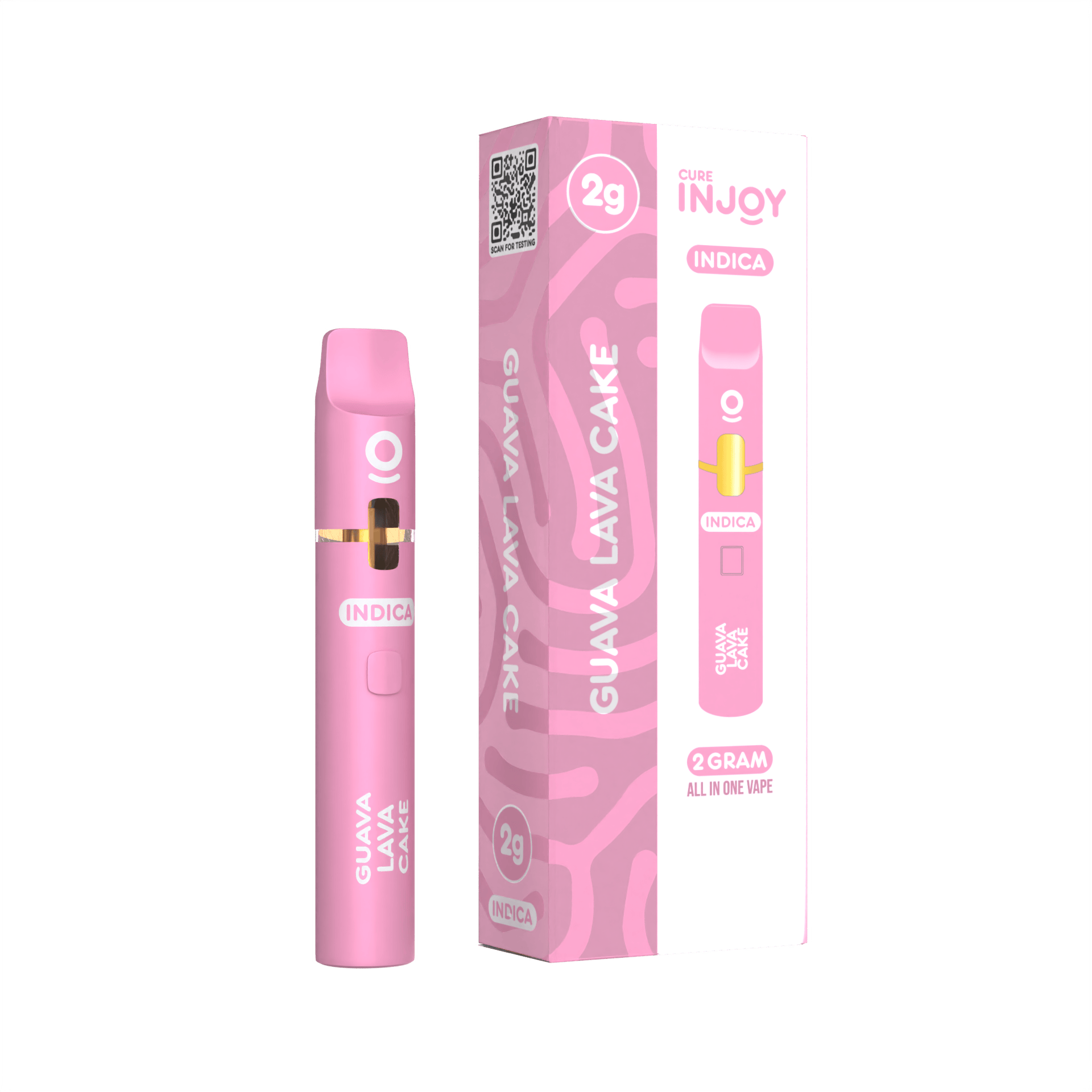 Cure Injoy 2G Guava Lava Cake - AIO (INDICA) - Cure Injoy