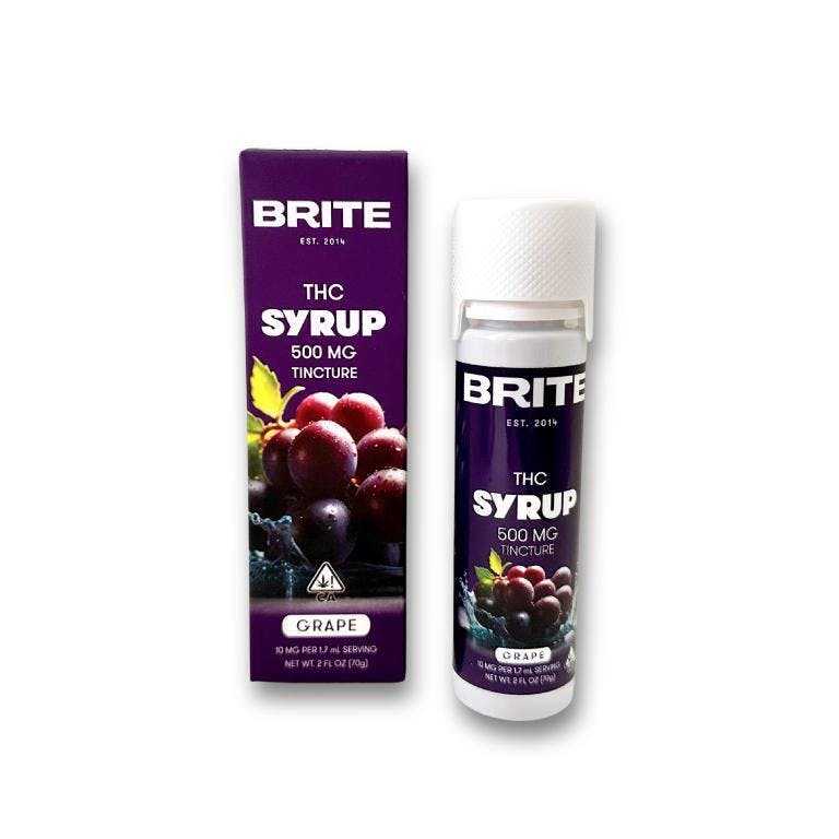 BRITE - Syrup - 2 oz - Grape - Brite Labs