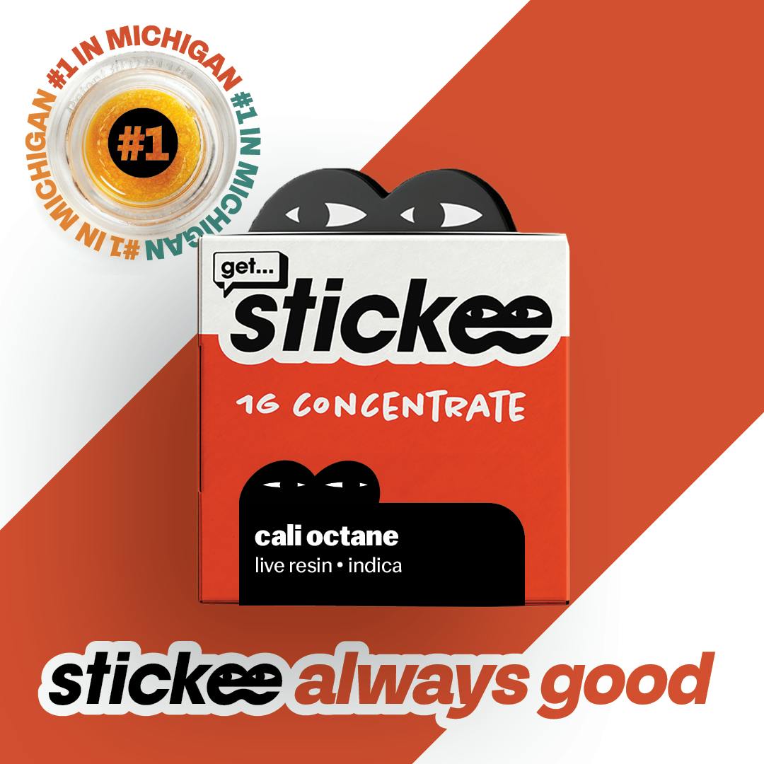 STICKEE | Cali Octane | Indica | Live Resin Concentrate | 1G - Stickee