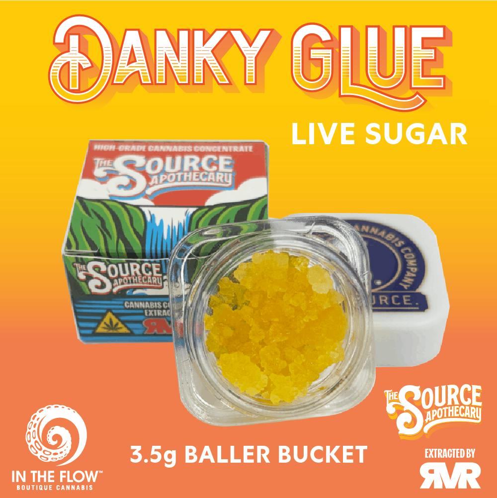 Danky Glue 3.5g Live Sugar Baller Bucket - The Source Apothecary
