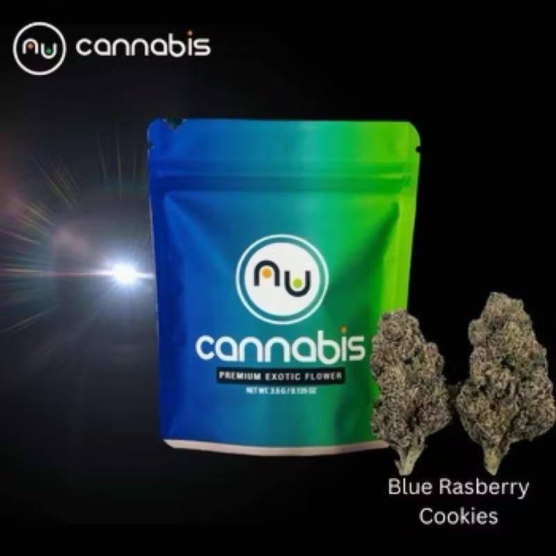 NuCannabis - Blue Raspberry Cookies 7g - PREMIUM INDOOR FLOWERS - Nu ...
