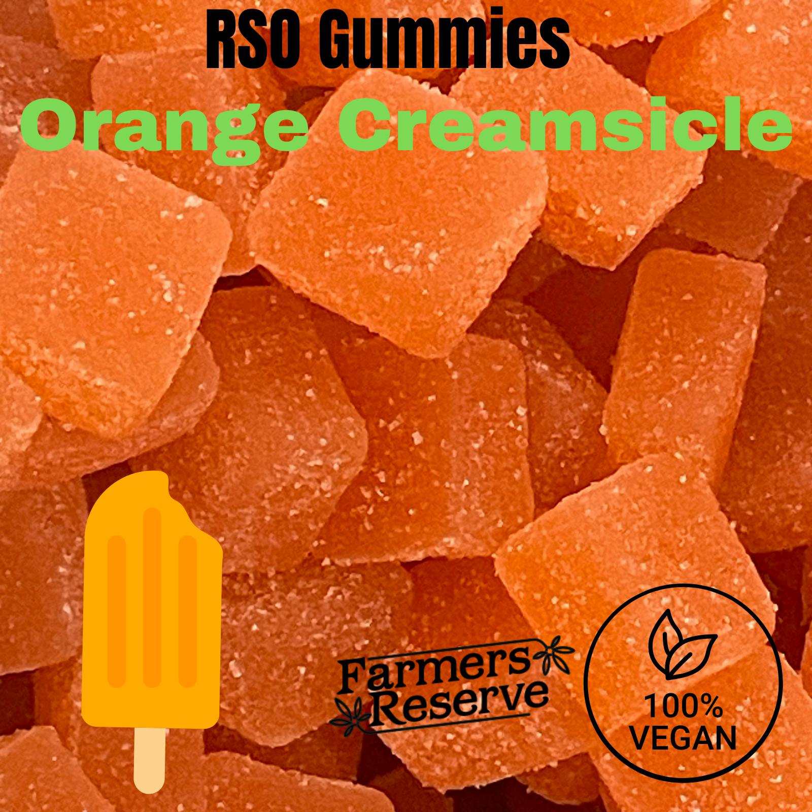 RSO Gummies 200MG Pack Orange Creamsicle - Farmers Reserve
