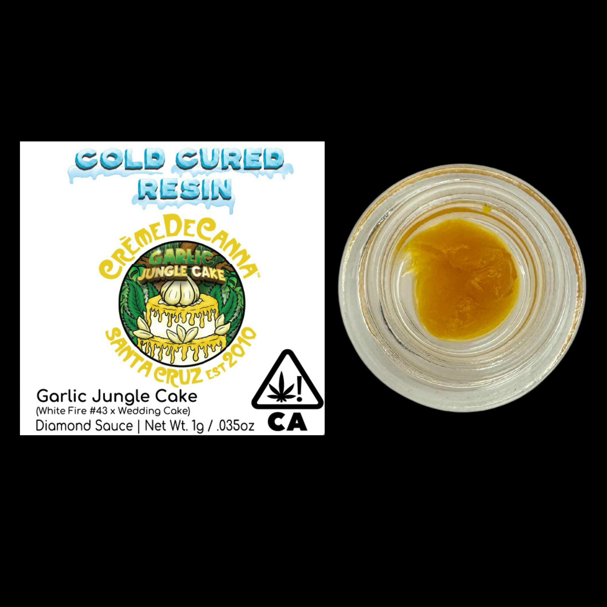Creme De Canna - Diamond Sauce - Garlic Jungle Cake - 1g - (H) - Crème ...