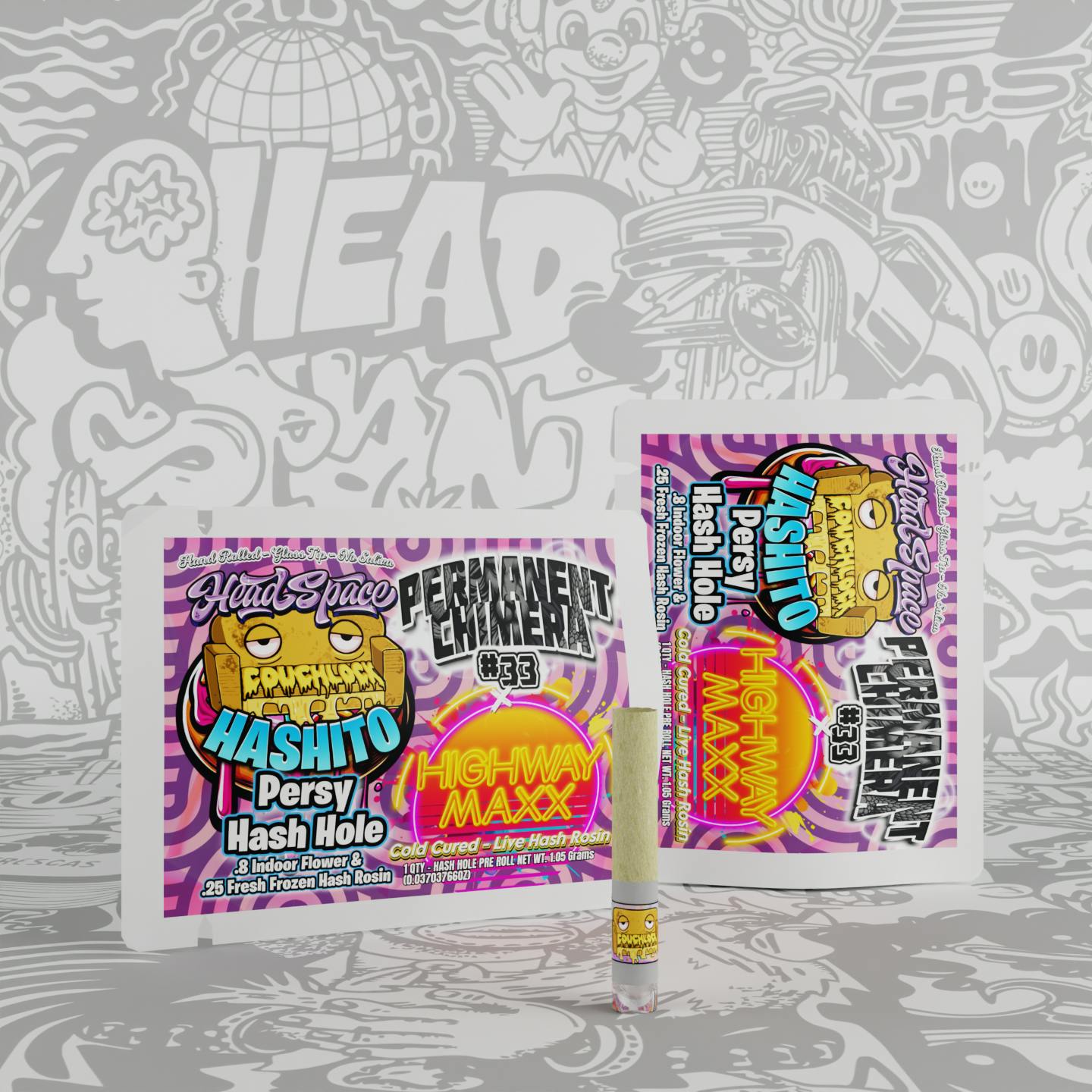Hashito - Permanent Chimera #33 x Highway Maxx - HeadSpace Alchemy