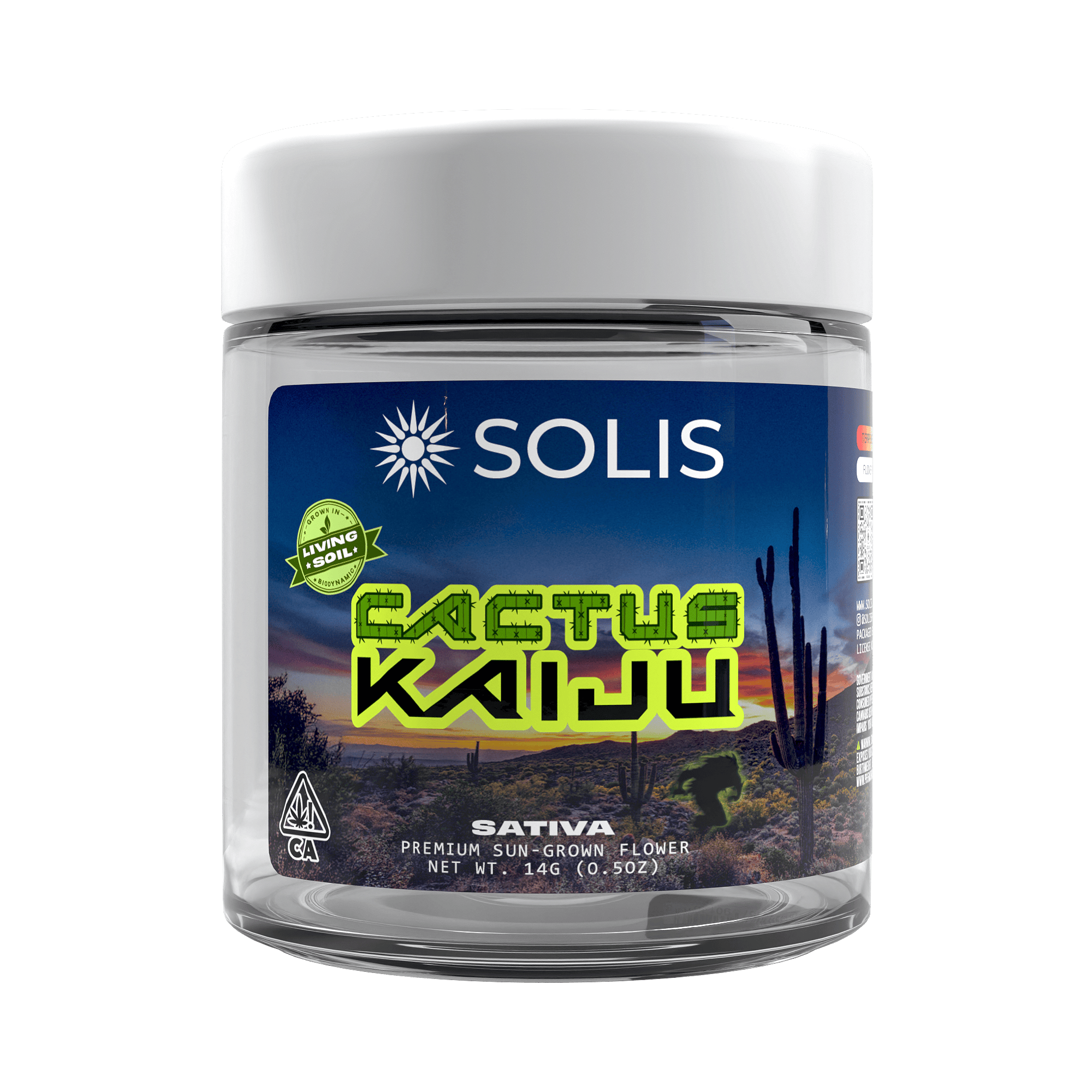 Cactus Kaiju | Jarred Flower (14g) | Sativa - Solis