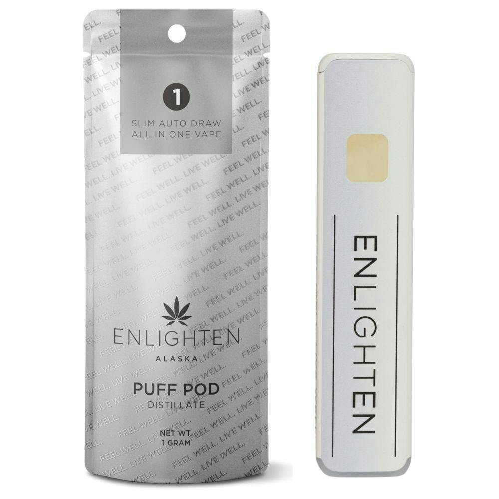 Northern Lights Distillate Puff Pod - 1g - Enlighten
