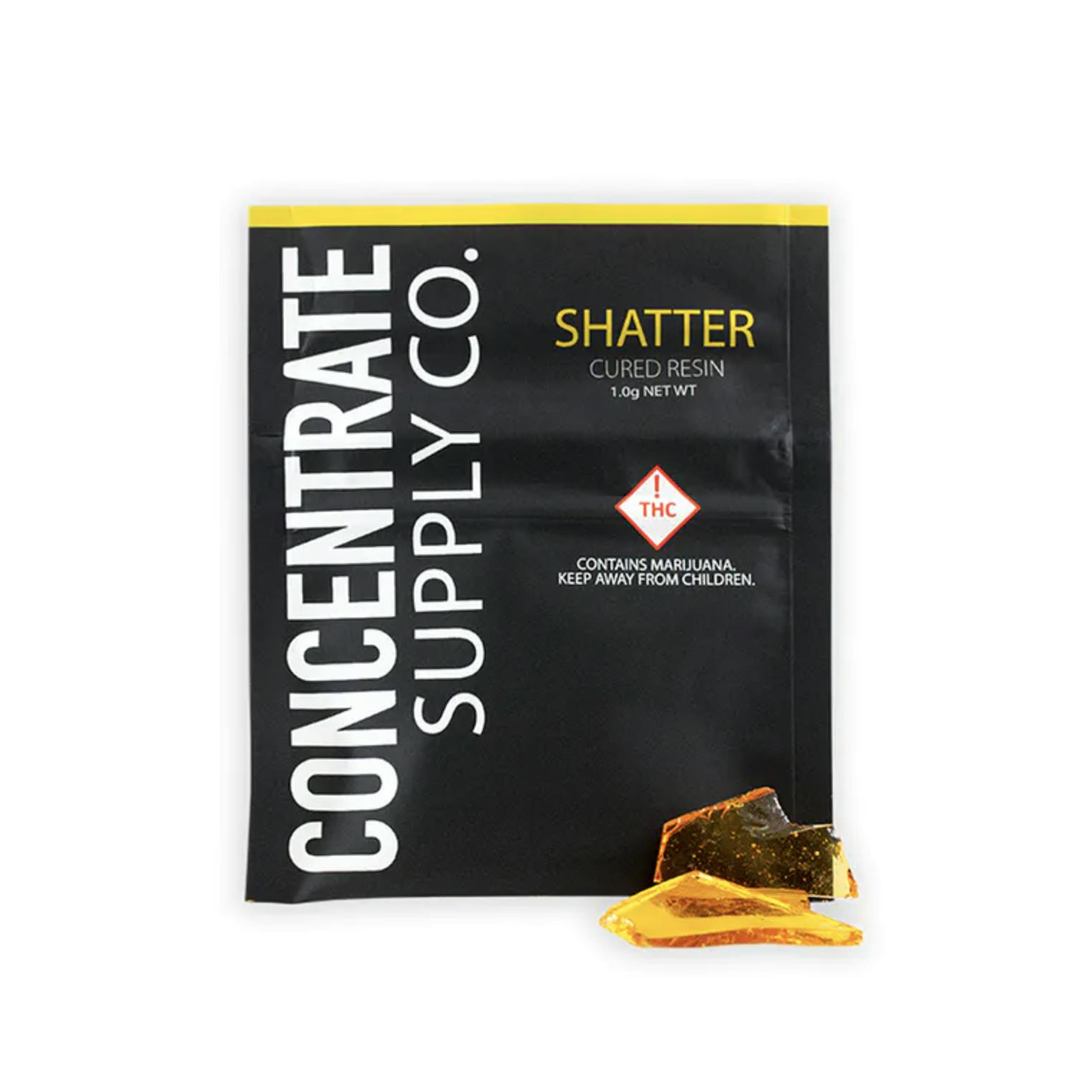 CSC Shatter, Cured Resin 4g Slab - Concentrate Supply Co. CSC