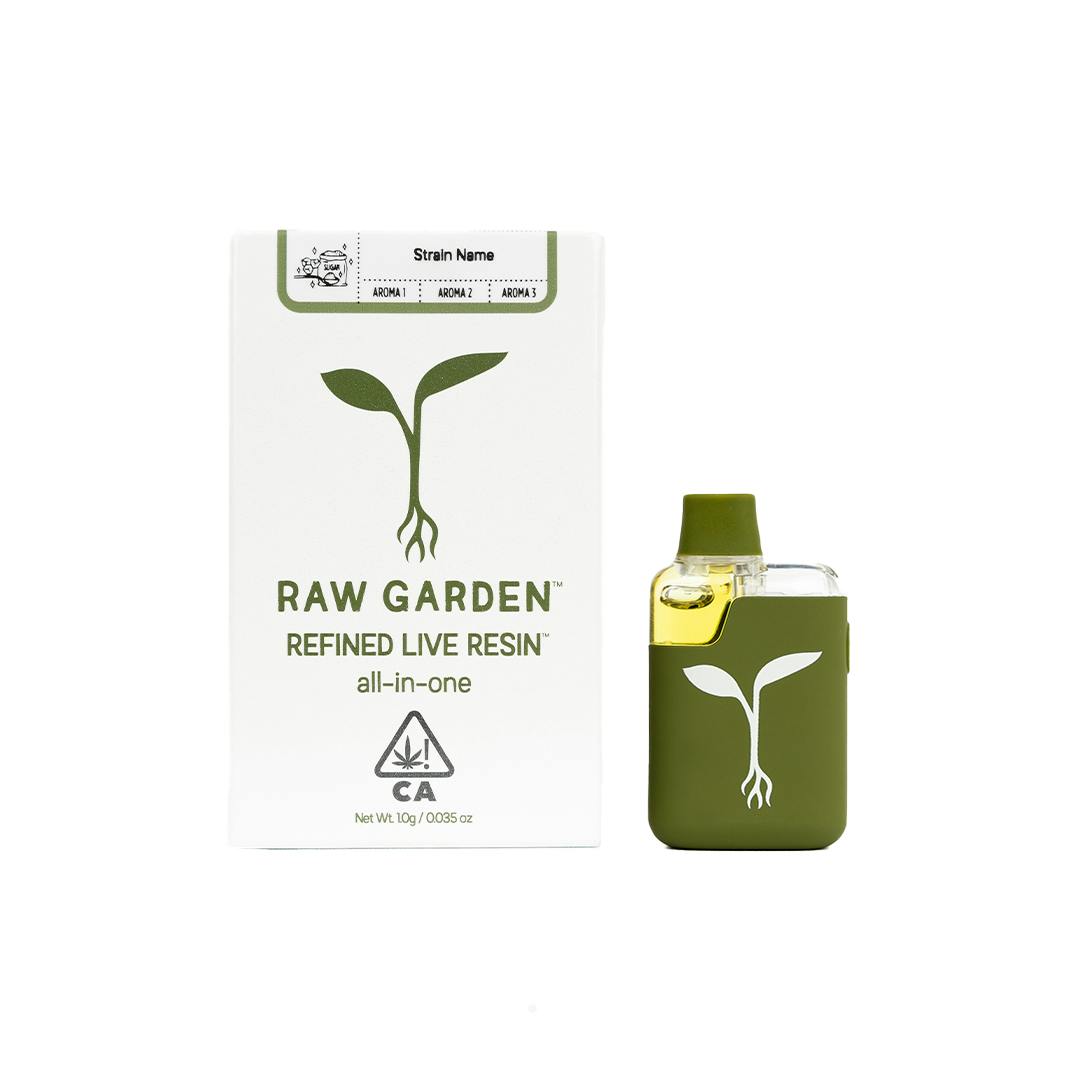 Banana Cream OG Sprout™ Refined Live Resin™ All-In-One 1.0g - Raw Garden